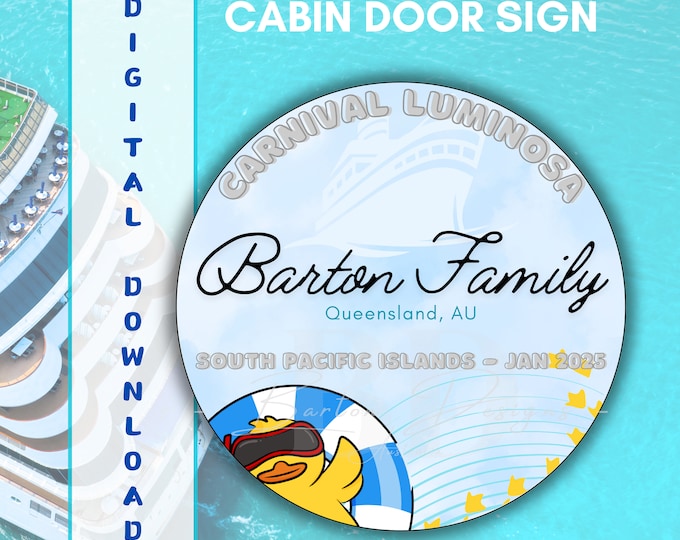 Royal Caribbean Cruise Ducks, Personalized, Customized, You Print ...