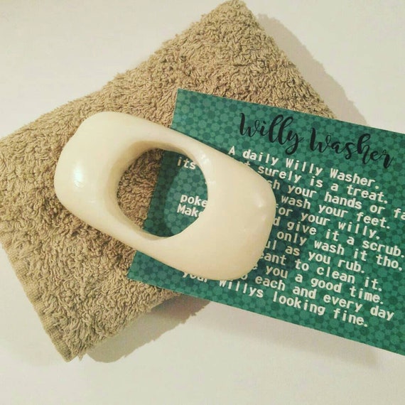 Willy Washer Funny Joke Soap With Willy Washer Poem | Etsy Australia