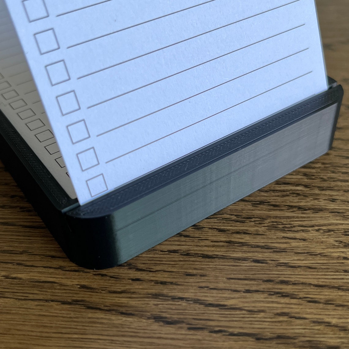 3D Printed Analog Note Pad Index Cards Holder ONLY Holds 3x5in - Etsy