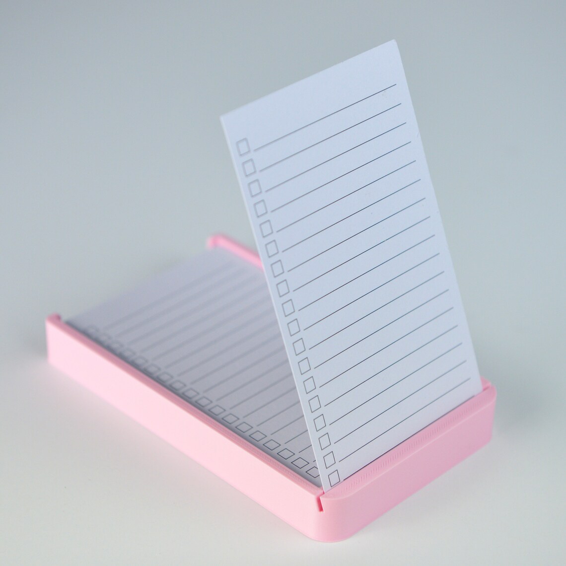 Analog 3D Printed Note Pad Index Cards Holder Motivational - Etsy