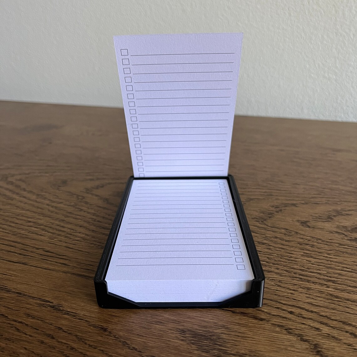 Analog 3D Printed Note Pad Index Cards Holder Motivational - Etsy