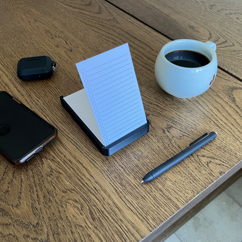 3D Printed Analog Note Pad Index Cards Holder ONLY Holds 3x5in - Etsy