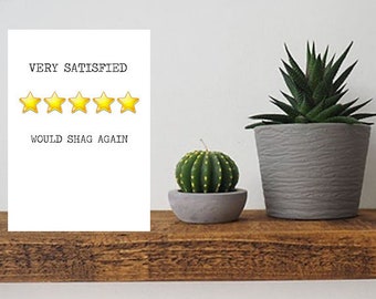 Shag Greeting Card | Etsy