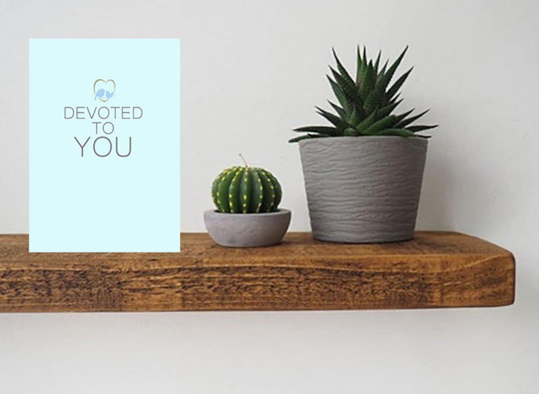 Devoted to You Greeting Card - Etsy