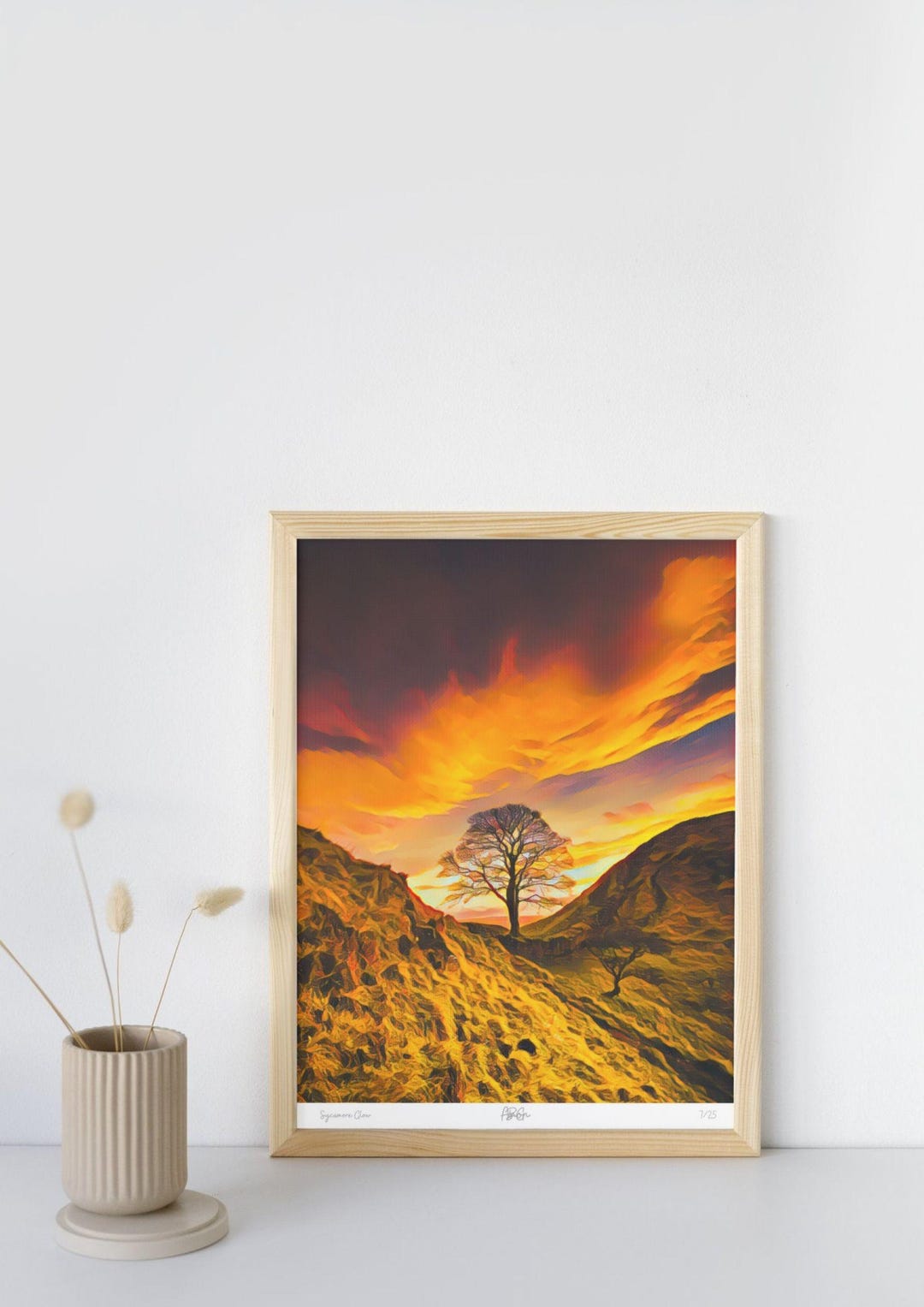 Sycamore Gap A3 Limited Edition Print. Edition 7. - Etsy