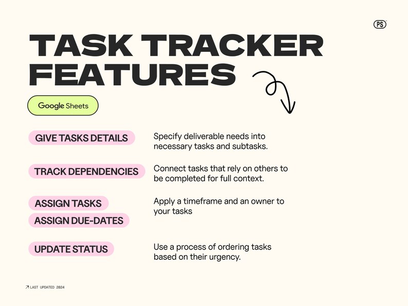 Task Tracker Template Google Sheets | Action Plan Spreadsheet for ...