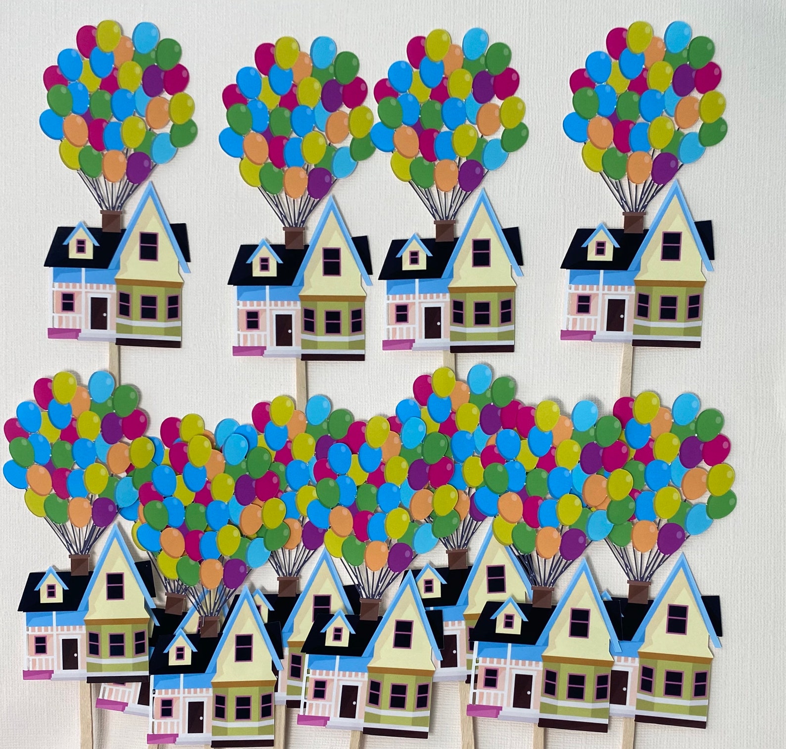 Up Cupcake Toppers - Etsy