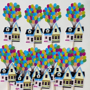 Up Cupcake Toppers - Etsy