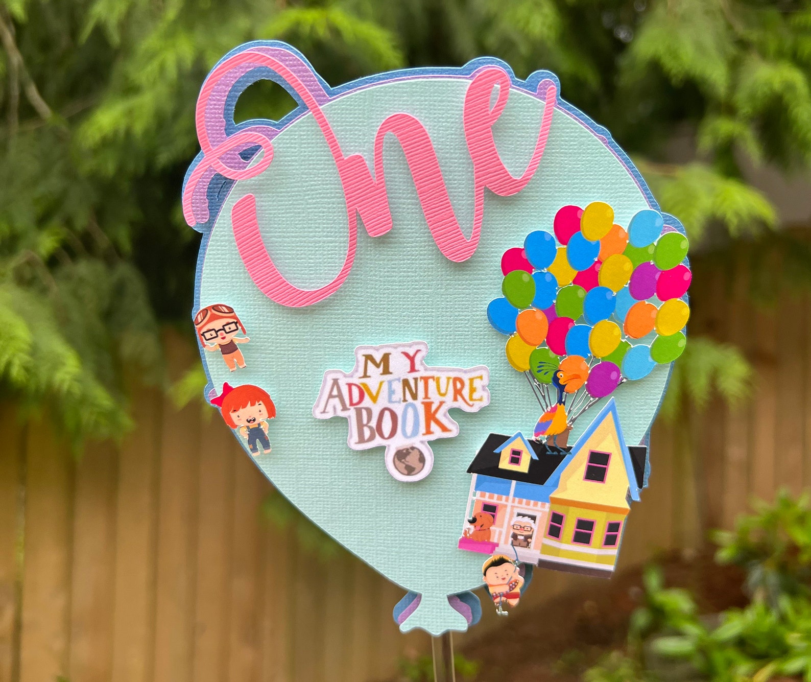 Up Cupcake Toppers - Etsy