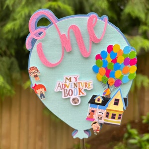 Up Cupcake Toppers - Etsy