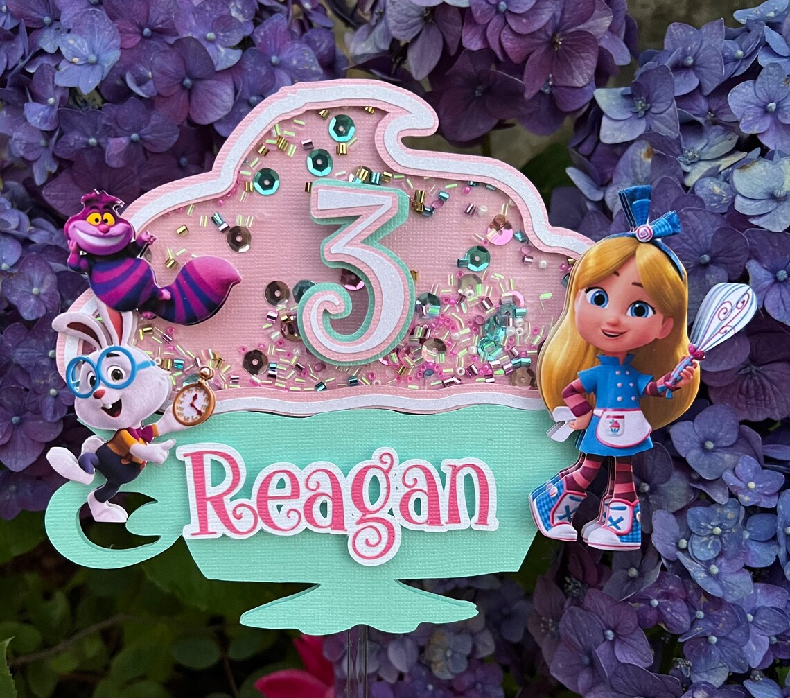 Wonderland Bakery Cake Topper - Etsy