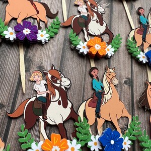 Spirit Riding Free Cake Topper - Etsy