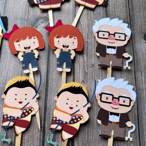 Up Cupcake Toppers - Etsy