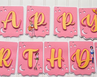 Sailor Moon Banner | Etsy