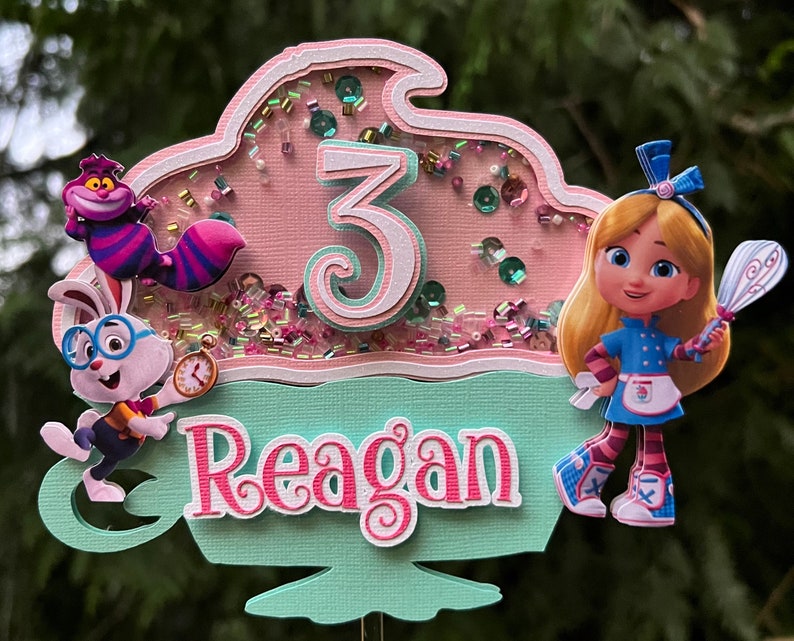 Wonderland Bakery Cake Topper - Etsy