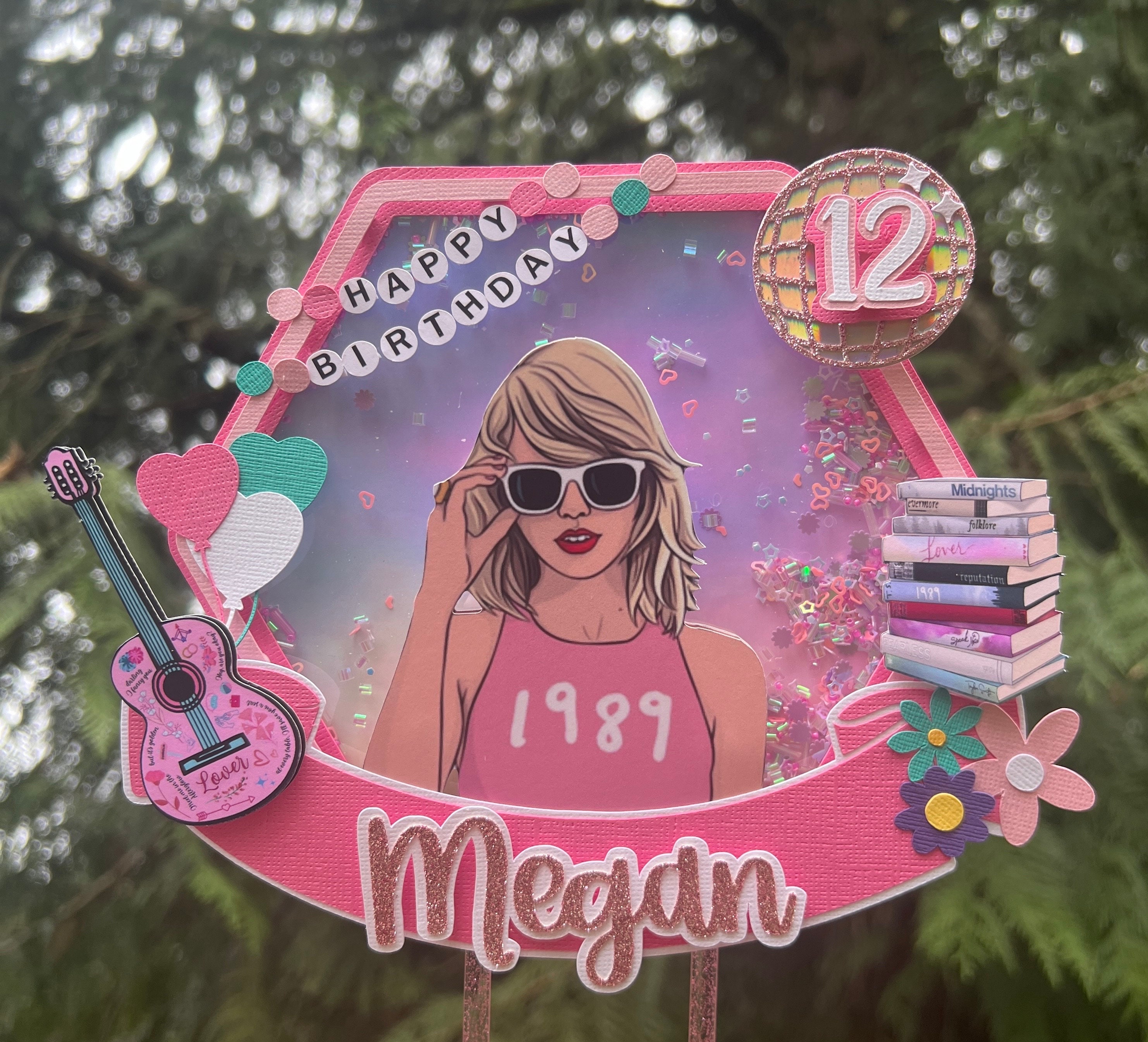 Swiftie Cake Topper - Etsy
