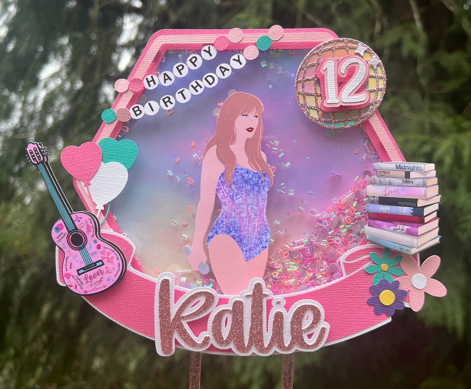 Swiftie Cake Topper - Etsy