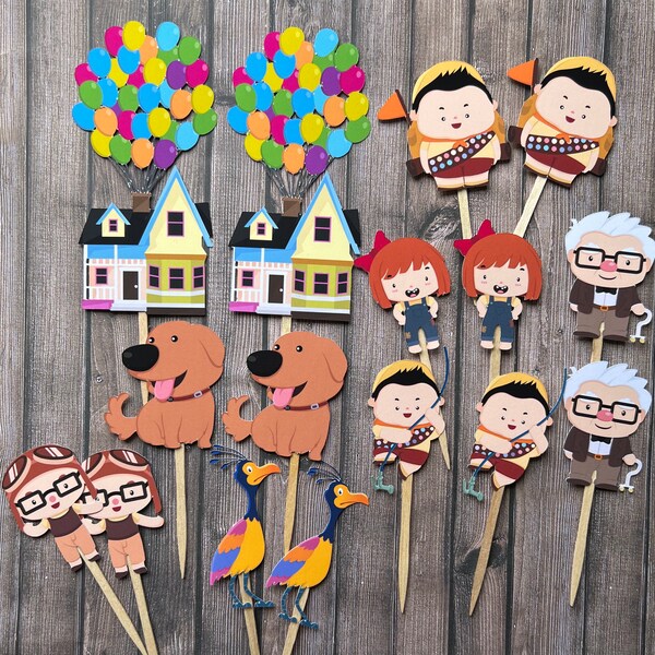 Up Cake Topper - Etsy