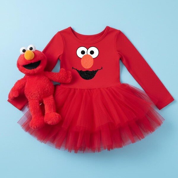 Costume Elmo Dress - Etsy