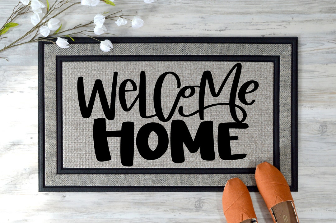 Welcome Home Door Mat | Sublimation Design | Digital Design | Digital ...