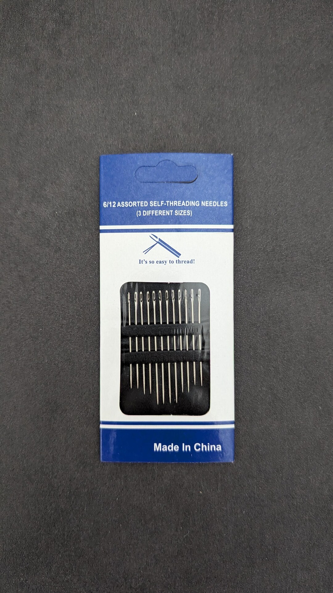 Self-threading Hand Needles: Assorted Sizes, Stainless Steel (set of 12 ...