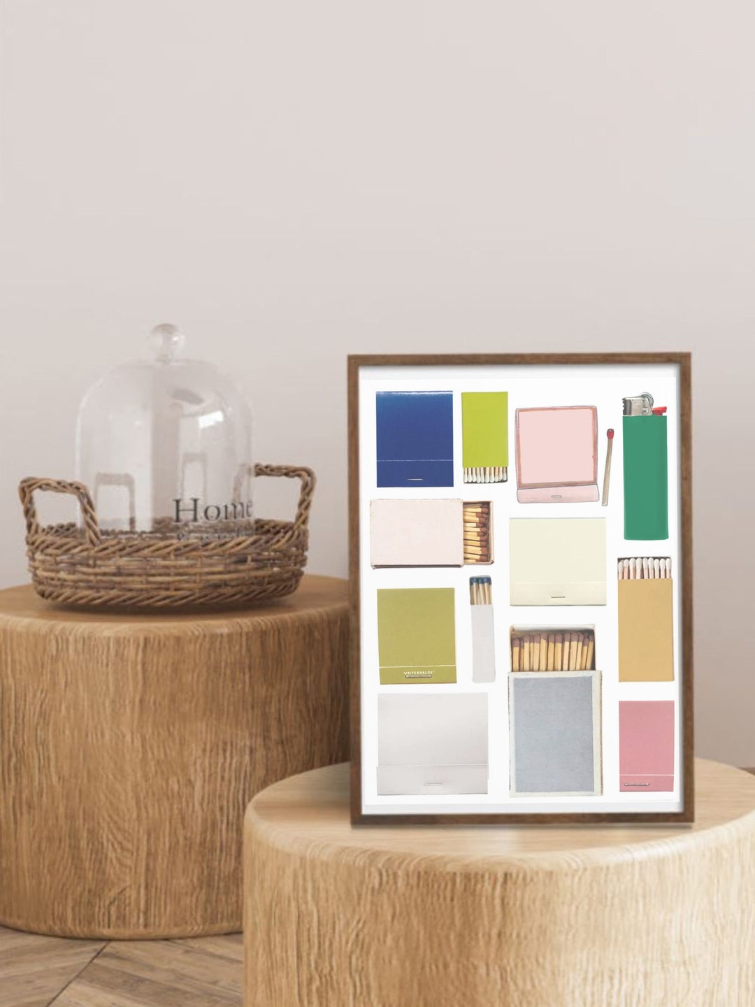 BLANK MATCHBOOK Template | Digital Download | Custom Matches ...