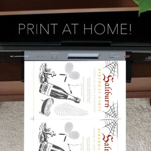 Saltburn Movie Invitation, Party Invite Template, Printable Invite ...