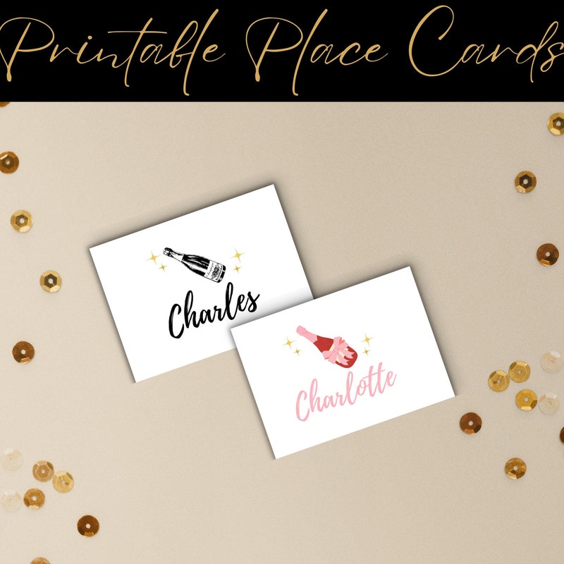Recollections Template Place Cards - Etsy
