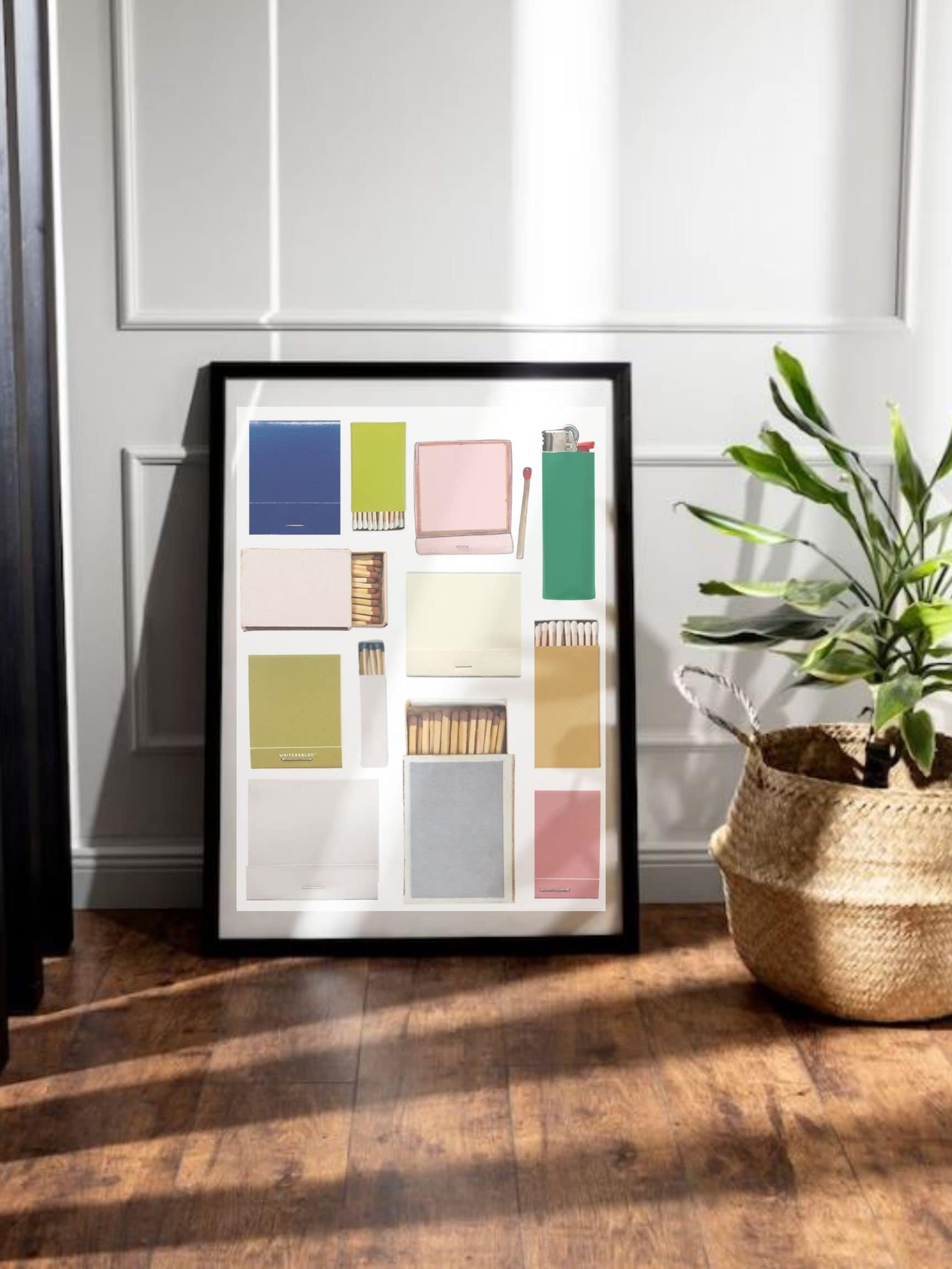 BLANK MATCHBOOK Template | Digital Download | Custom Matches ...