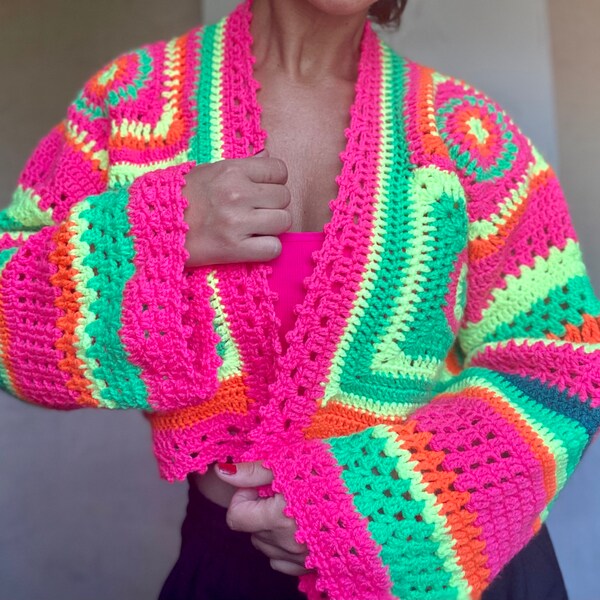 Neon Green Crop Top - Etsy