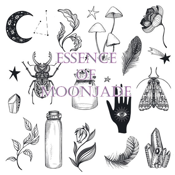 Mystical Magic Coloring Page | Etsy