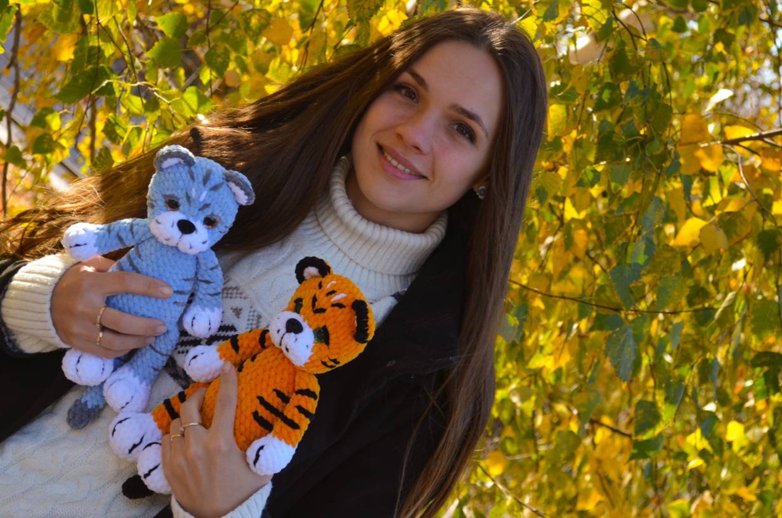 Tiger Crochet Pattern PDF English Plush Stuffed Tiger | Etsy UK