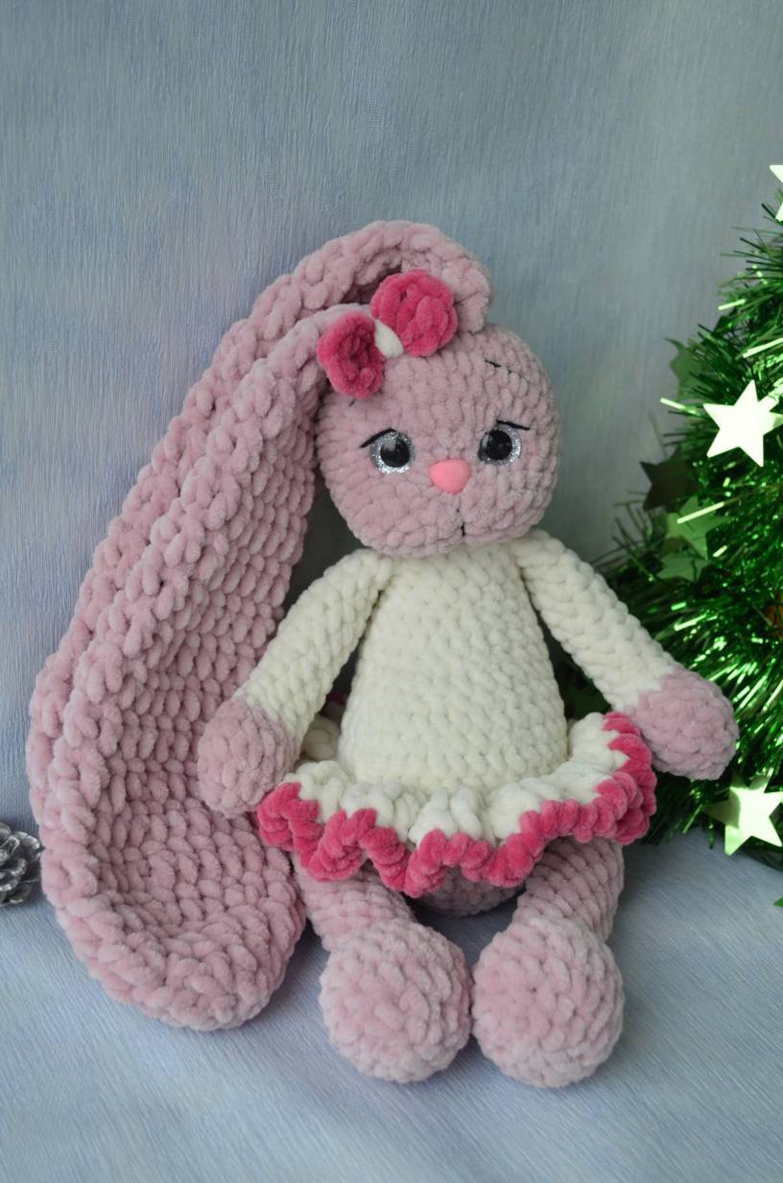 Crochet Pattern Bunny PDF English Plush Stuffed Bunny | Etsy