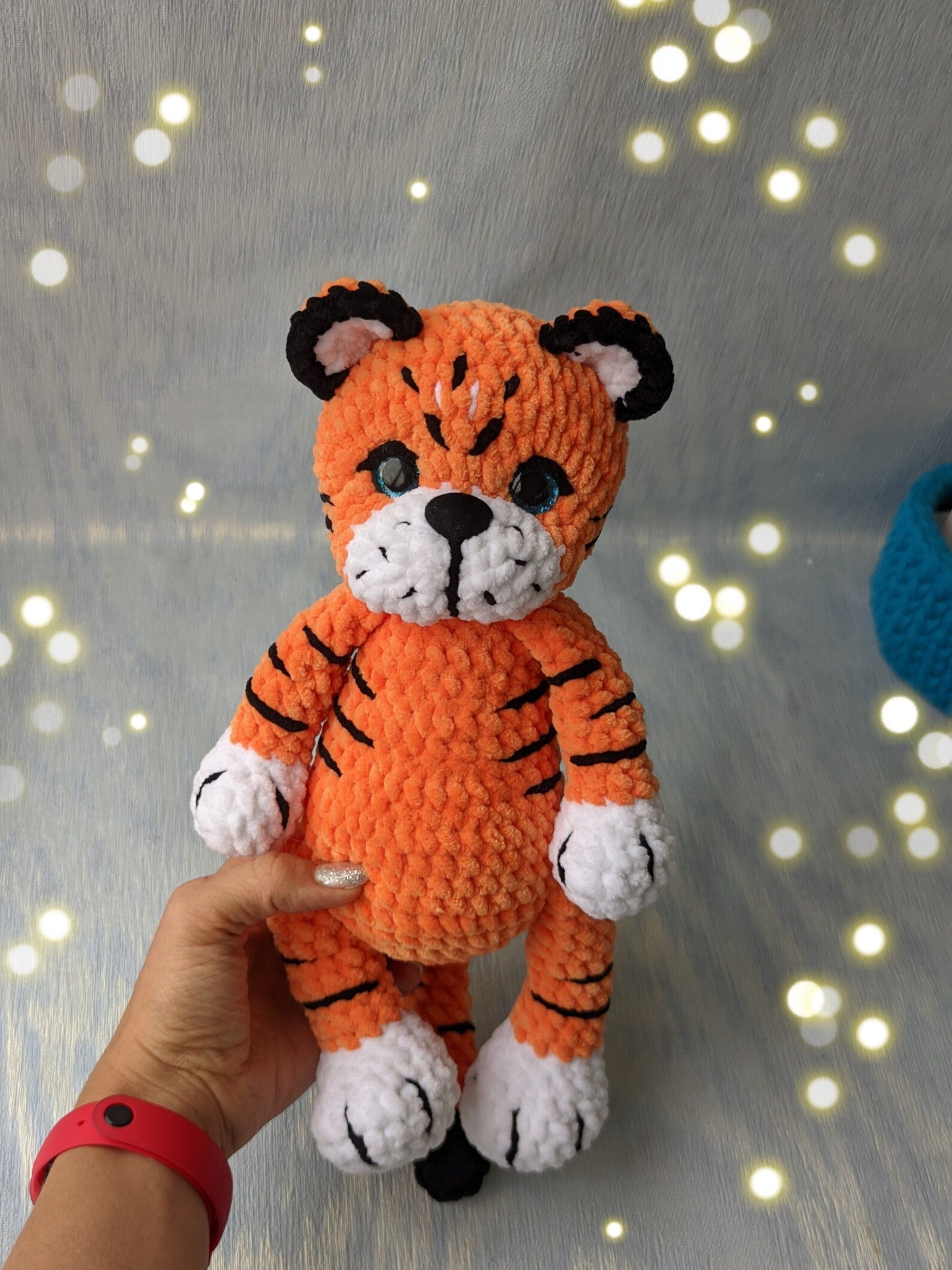 Tiger Crochet Pattern PDF English, Plush Stuffed Tiger Pattern ...