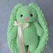 Crochet Bunny Pattern PDF. Cute Bunny Long Ears. Amigurumi Pattern ...