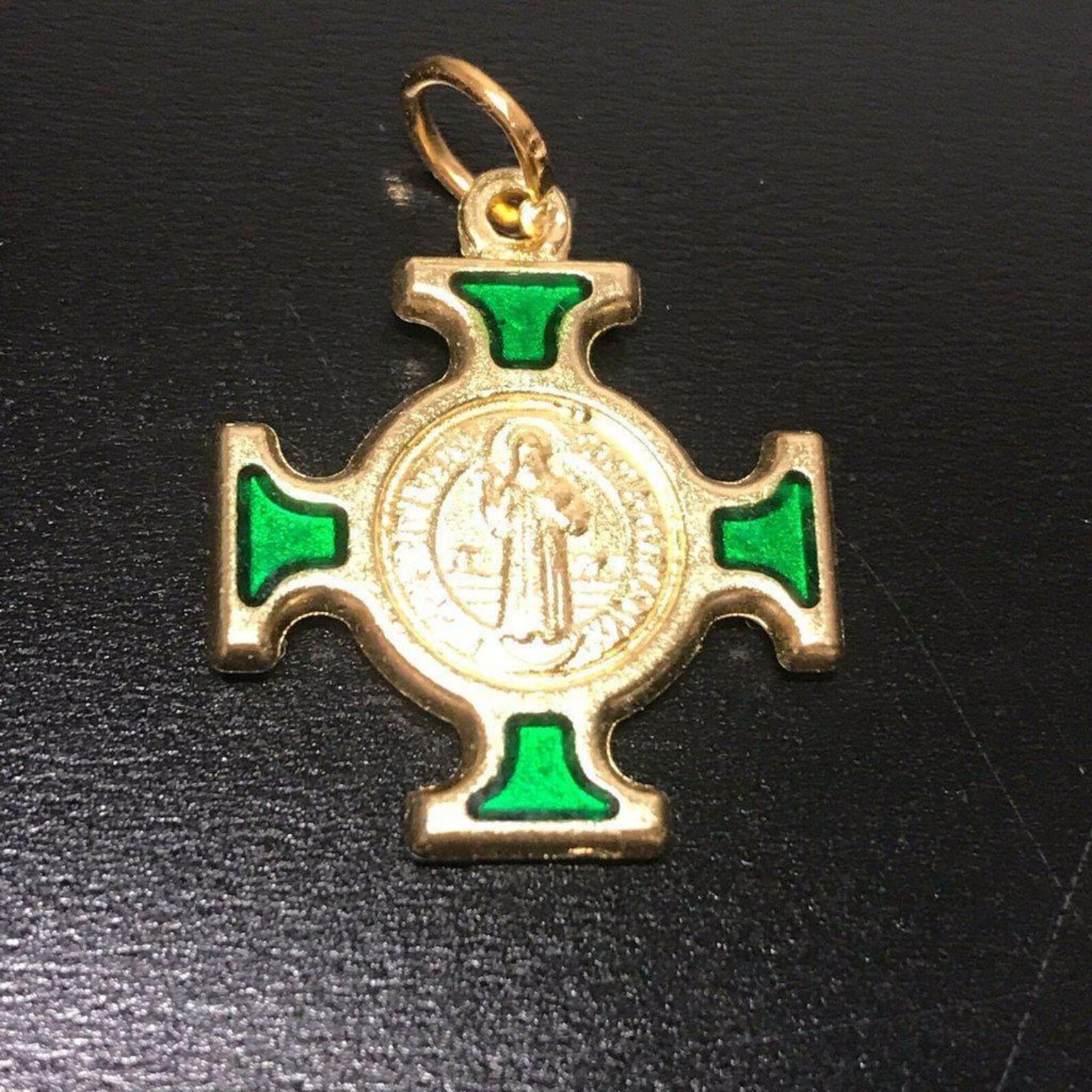 St. Benedict Medal - Celtic Cross Blessed by Pope - Pendant - San ...