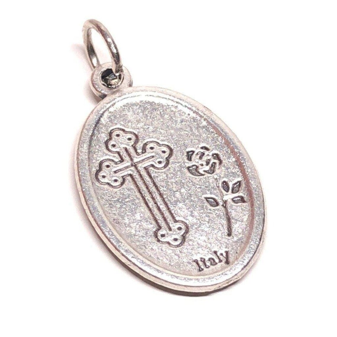 Our Lady Perpetual Help - Charm Medal Pendant - Blessed by Pope - Etsy