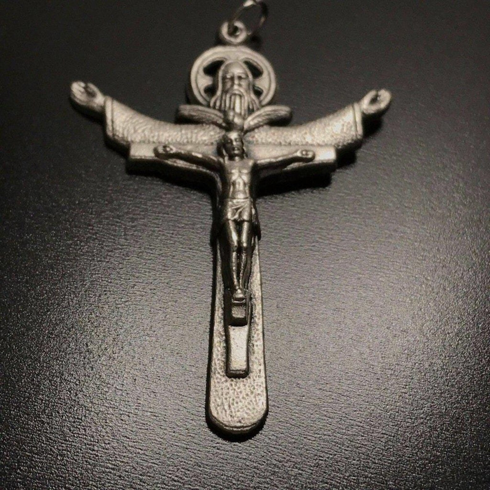 The Tertium Millennium Holy Trinity Cross Crucifix Blessed by - Etsy