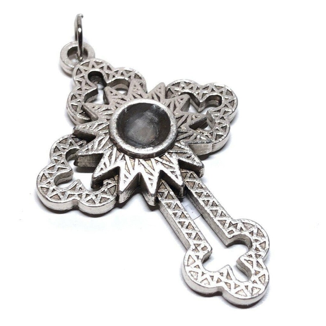 Relic Cross From Bethlehem Crucifix Parts Blessed Pendant - Etsy
