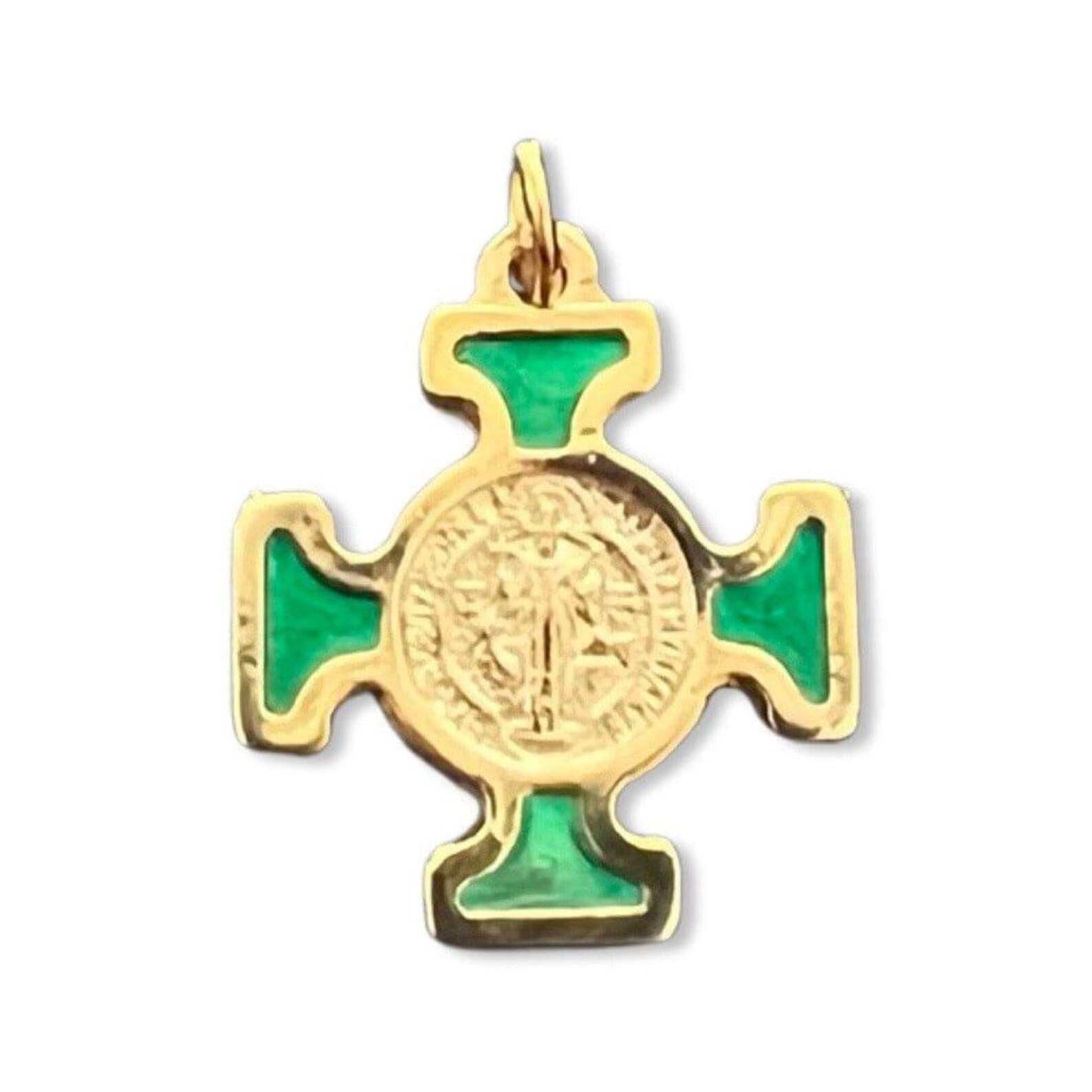 St. Benedict Medal - Celtic Cross Blessed by Pope - Pendant - San ...