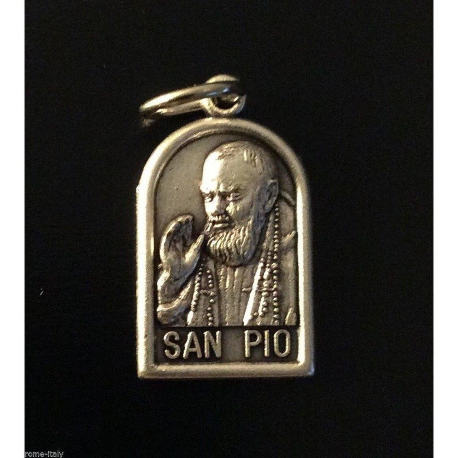 San Padre Pio Tiny Medal 2Nd Class Free Relic St. Father Pio | Etsy
