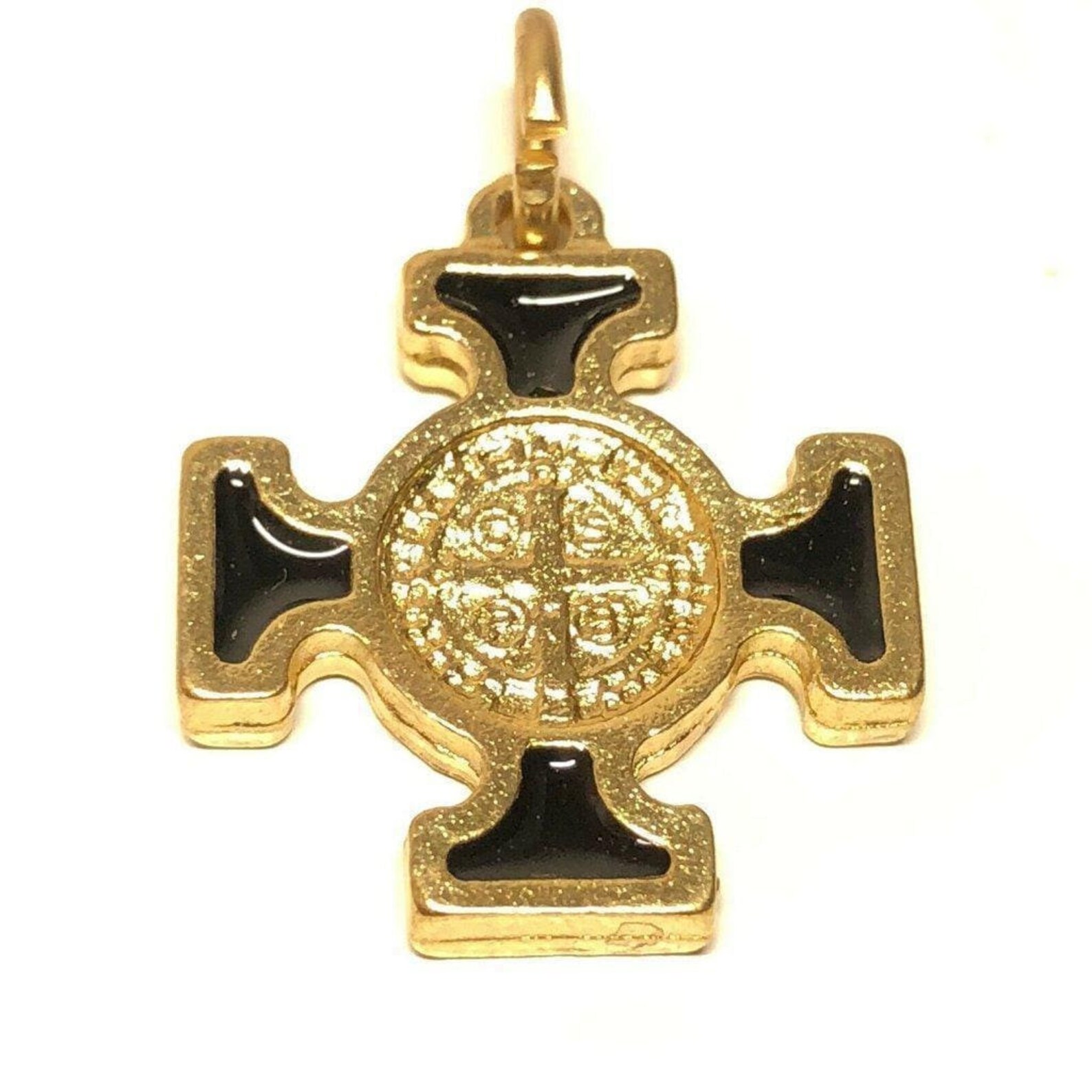 St. Benedict Celtic Cross Blessed by Pope Francis Pendant - Etsy