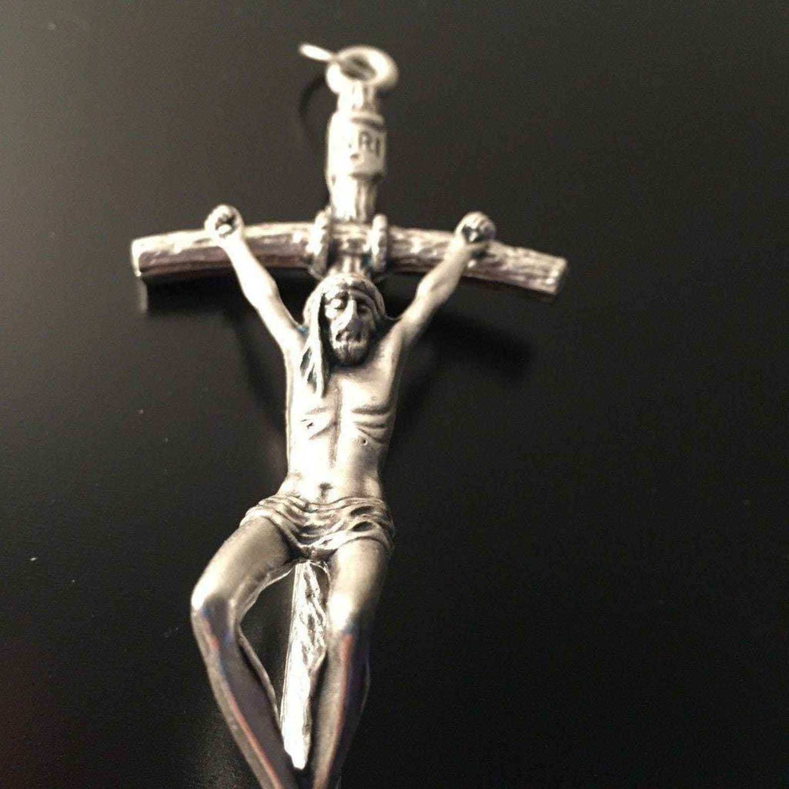 Scorzelli 5 1/2" Cross - Crucifix Blessed by Pope on Request - Etsy