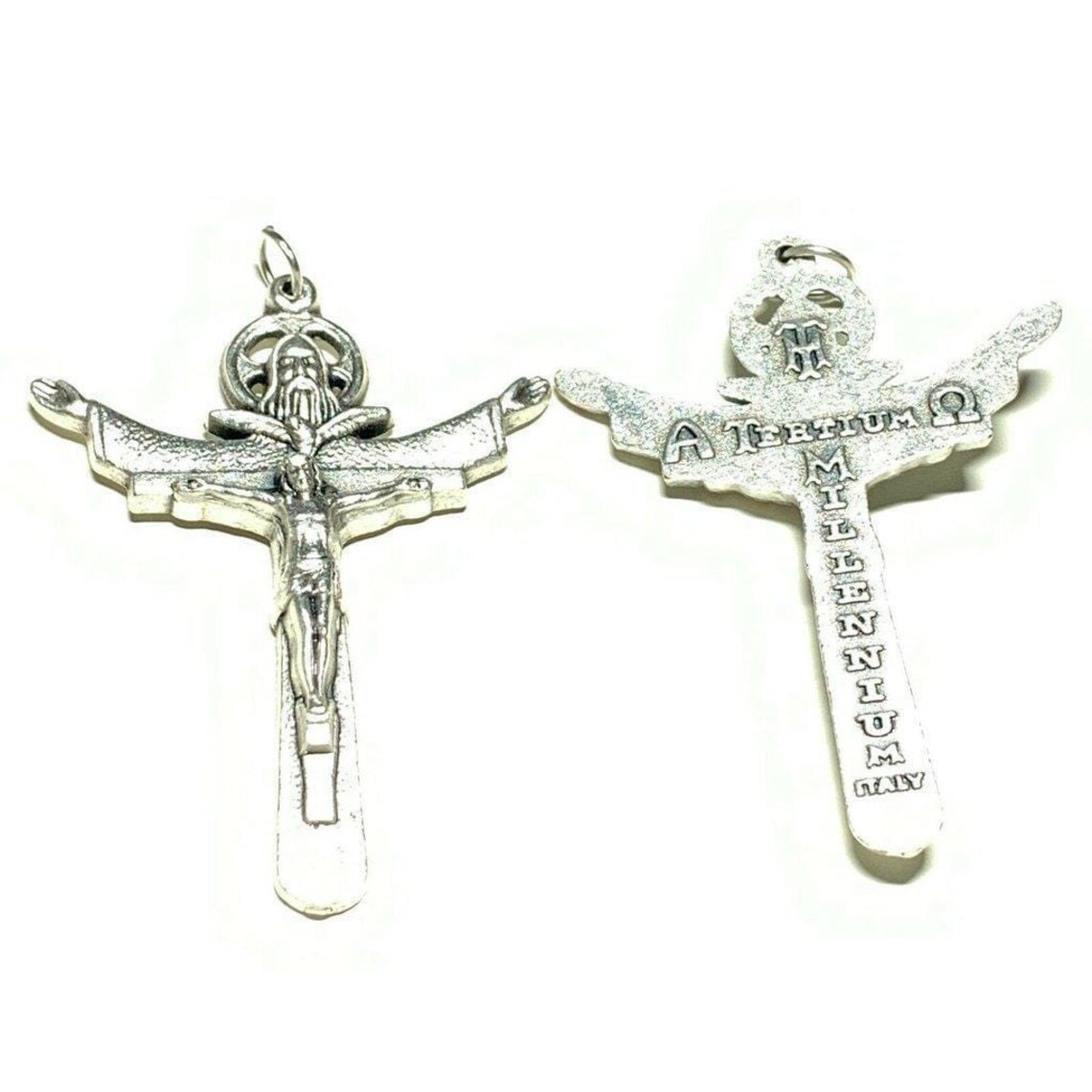 Tertium Millennium Holy Trinity Cross Crucifix Blessed by - Etsy