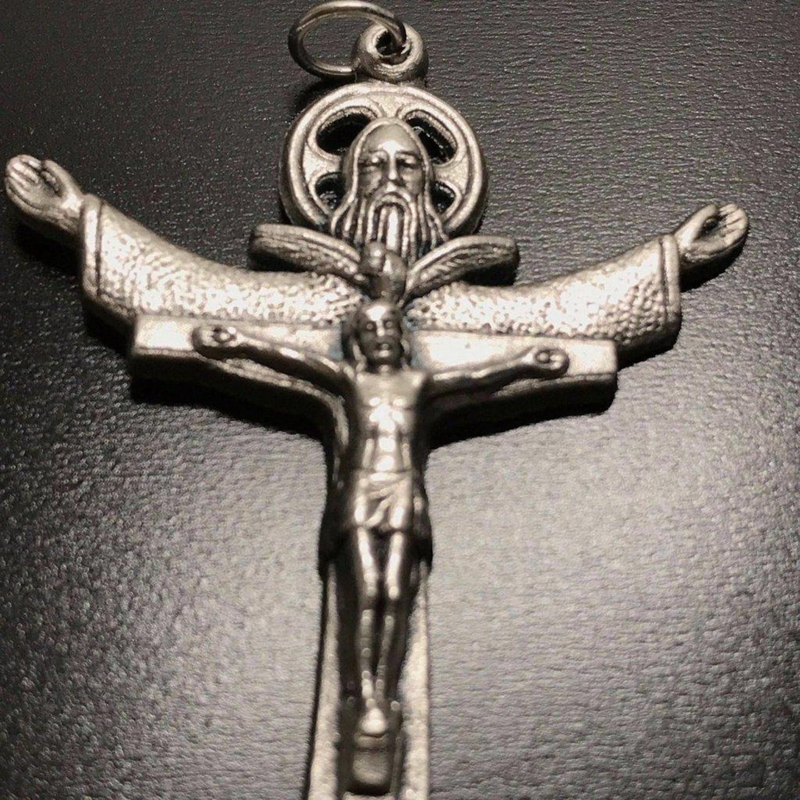 The Tertium Millennium Holy Trinity Cross Crucifix Blessed by - Etsy