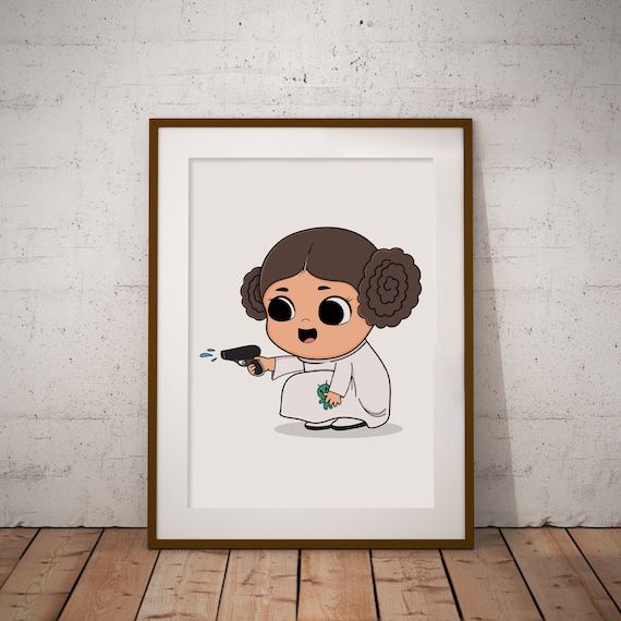 Princess Leia Cartoon