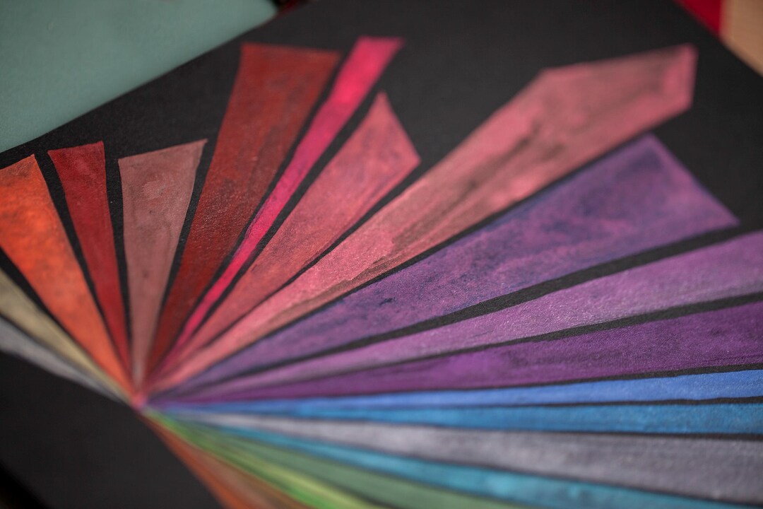 Handmade Watercolour 23 SHIMMER METALLIC - Red Pink - Artisan Quality ...