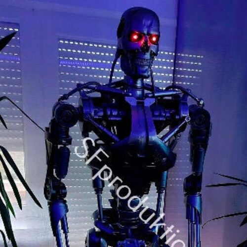 T2 Terminator T800 Endoskeletton 1:1 Lifesize STL File - Etsy