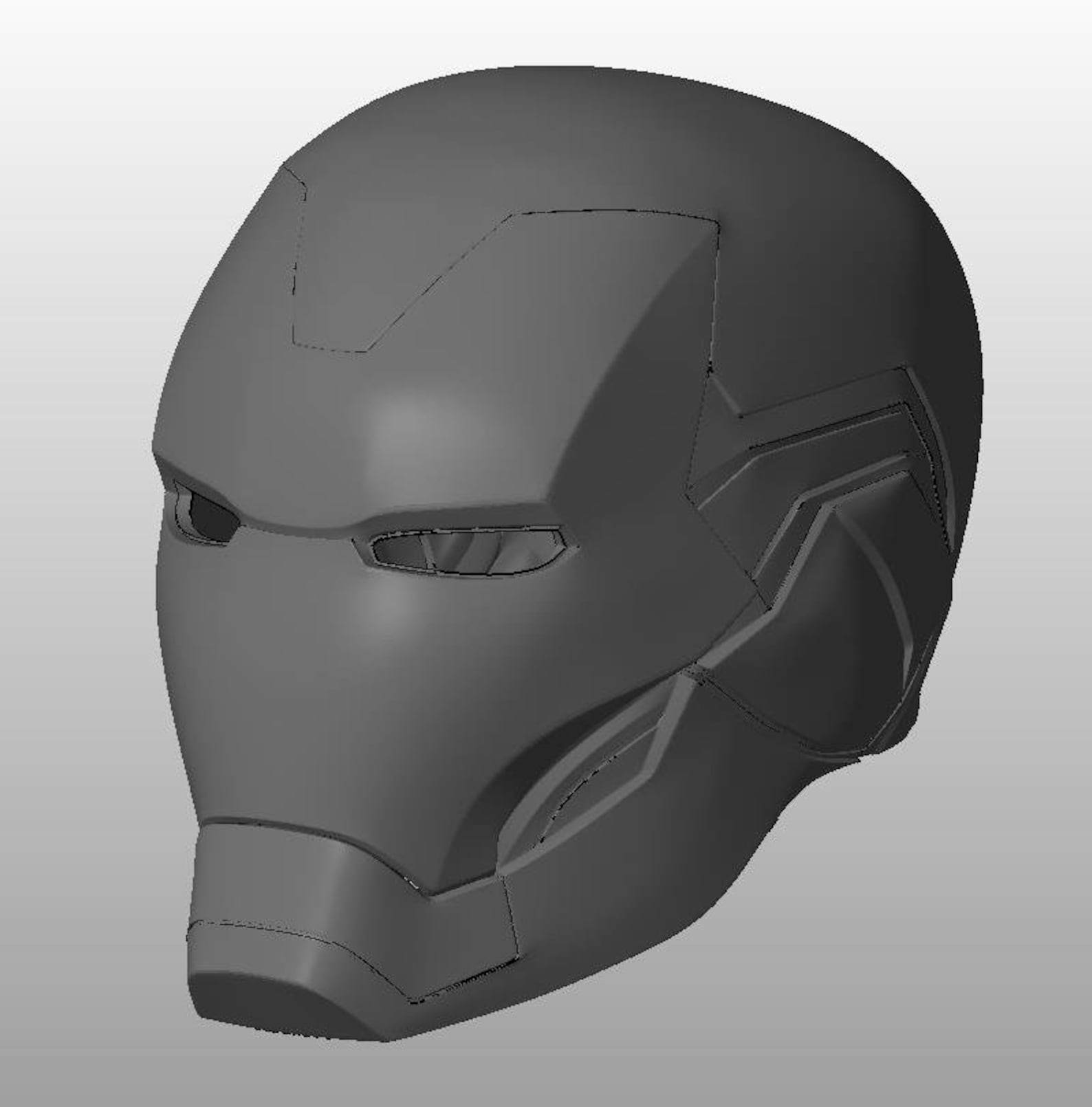 Iron Man MK85 Helmet STL Files Life Size 1/1 // 3D Print // 3D - Etsy