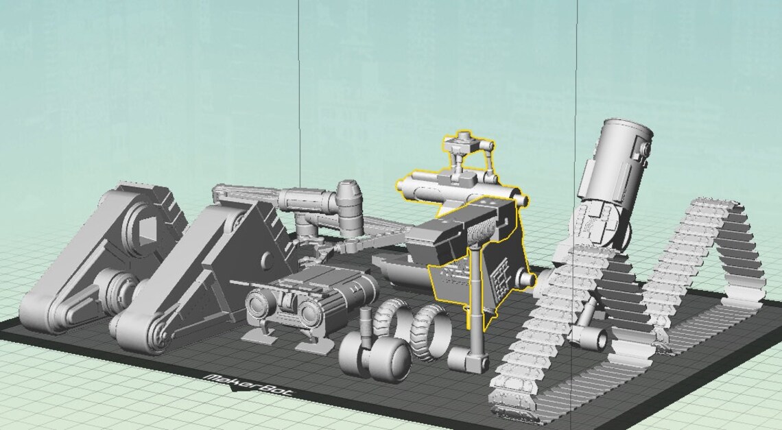 Johnny Nr 5 STL File / Number 5 Lives JOHNNY-FIVE | Etsy UK